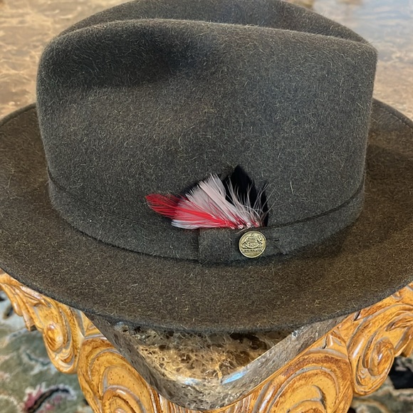 Stetson | Accessories | Stetson Sovereign Leighton Genuine Fur Felt ...